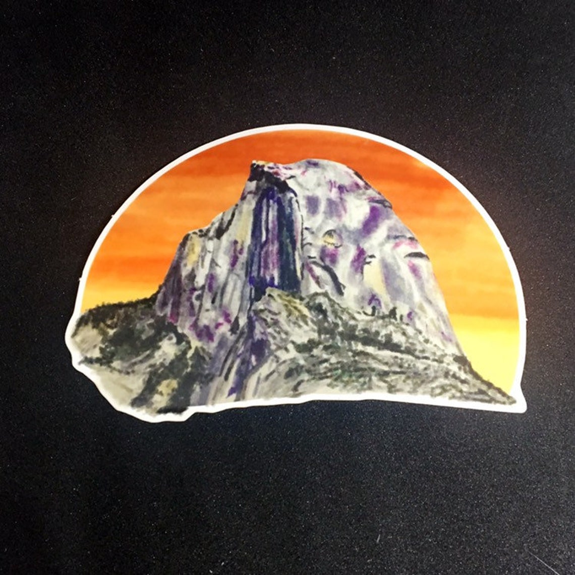 Half Dome Vinyl Sticker, National Park Gift - Etsy