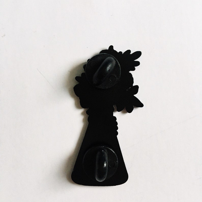 Floral Beaker Enamel Pin | Etsy