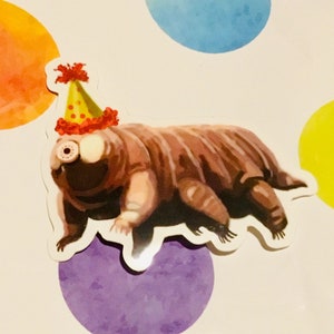 Tardigrade Vinyl Sticker - Etsy