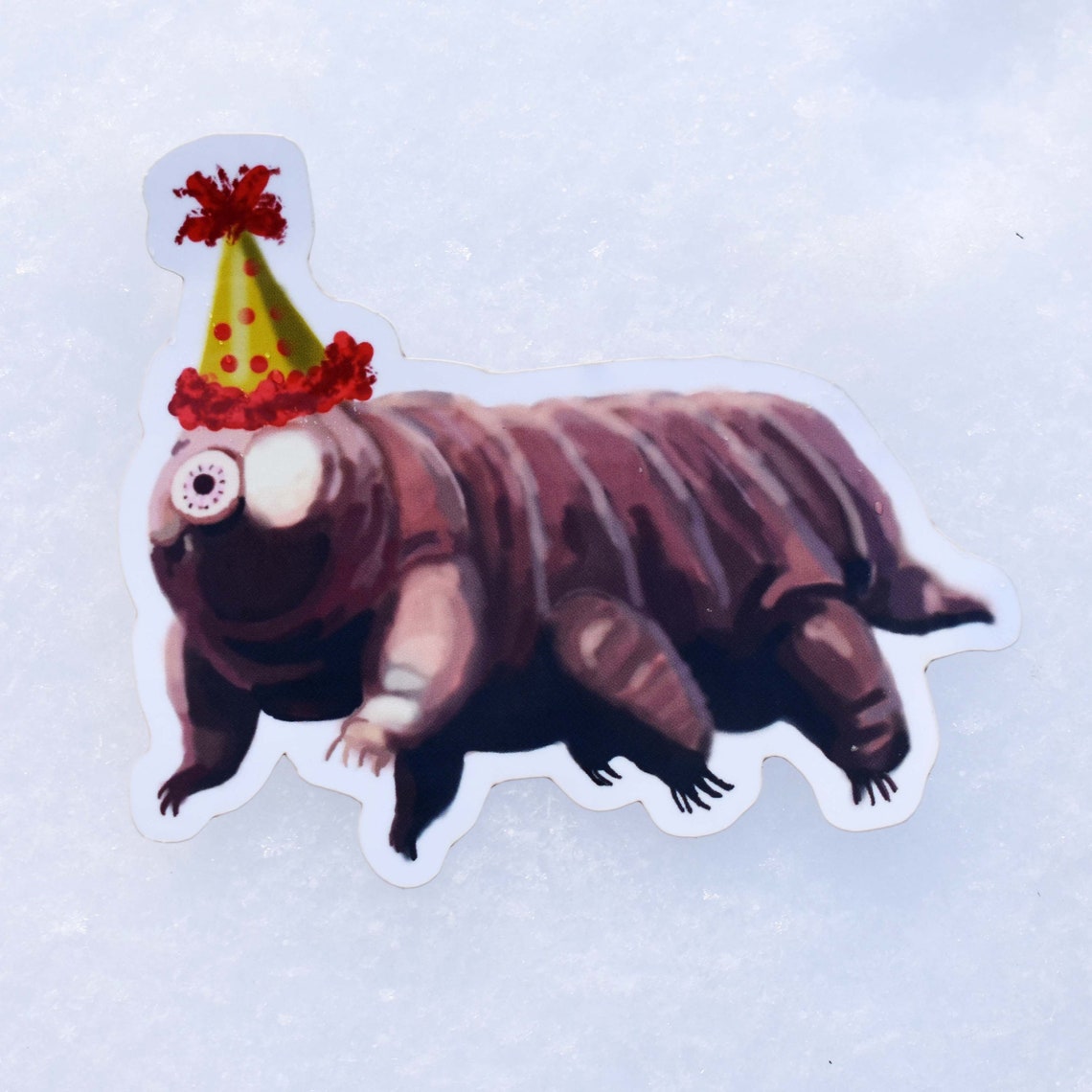 Tardigrade Vinyl Sticker | Etsy