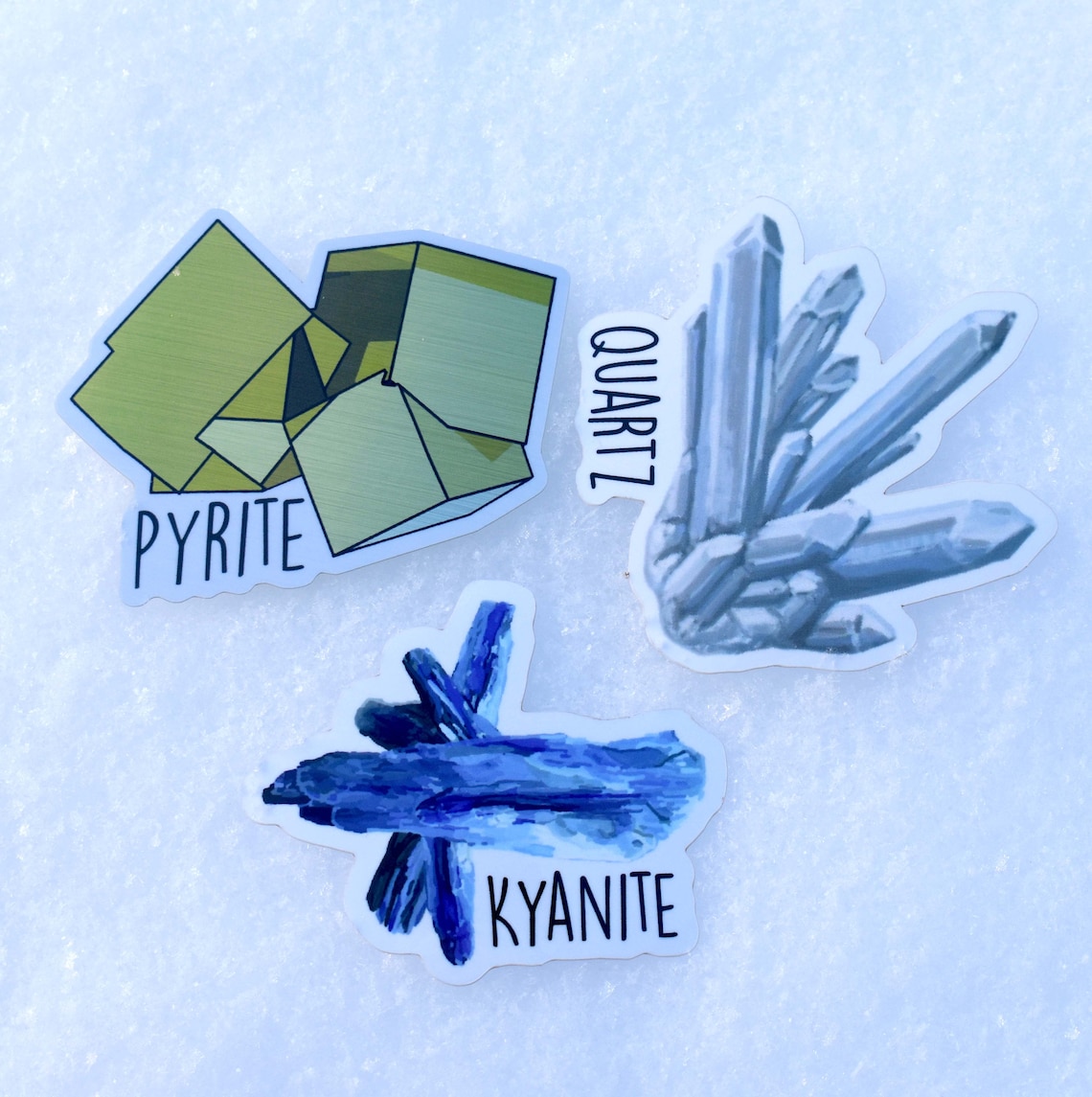 Rock Collection Vinyl Stickers Unique Geology Gift Best | Etsy