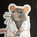 Lab Rat Vinyl Sticker - Etsy
