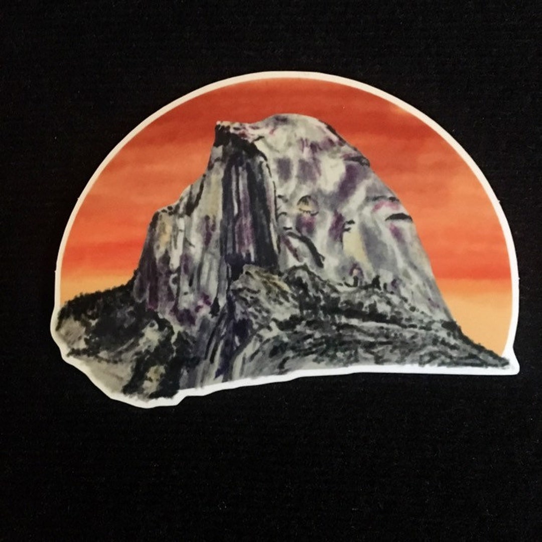 Half Dome Vinyl Sticker, National Park Gift - Etsy