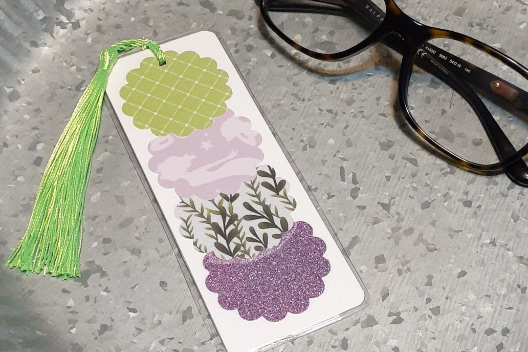 Laminated Handmade Bookmarks - Etsy