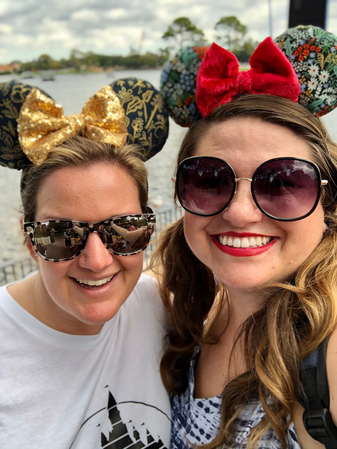 Green and Red Floral Rifle Paper Co Minnie Ears - Etsy