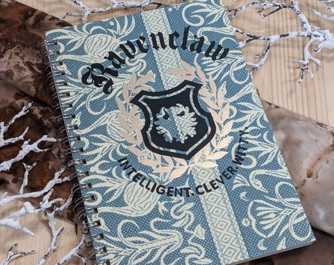 Ravenclaw Journal | Blank Page Ravenclaw Journal | Spiral Ravenclaw ...