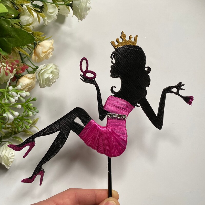 Woman Sitting on Cake - Etsy