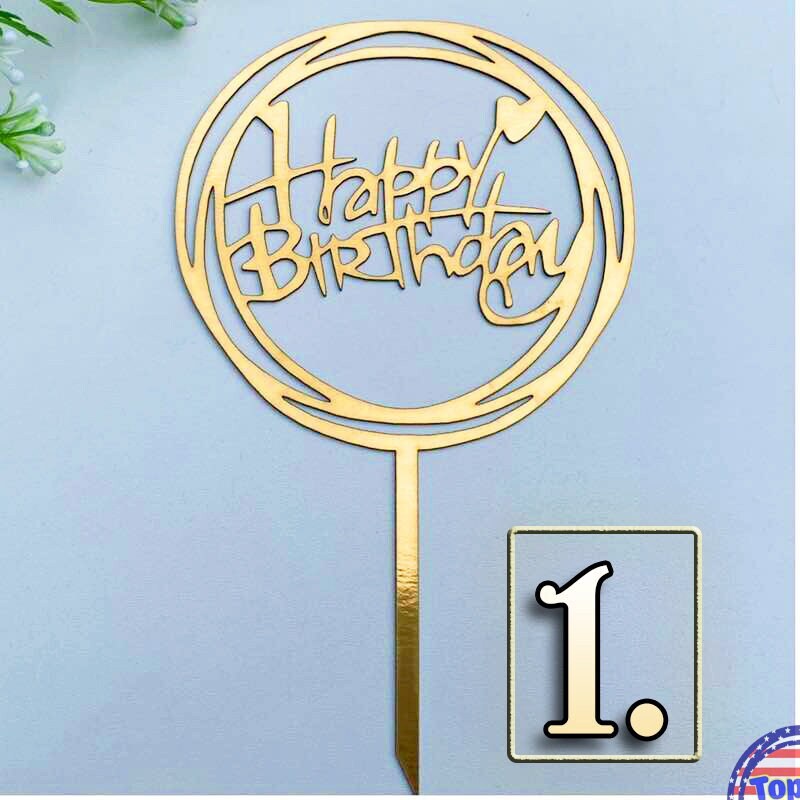 Gold Cake Toppers - Etsy