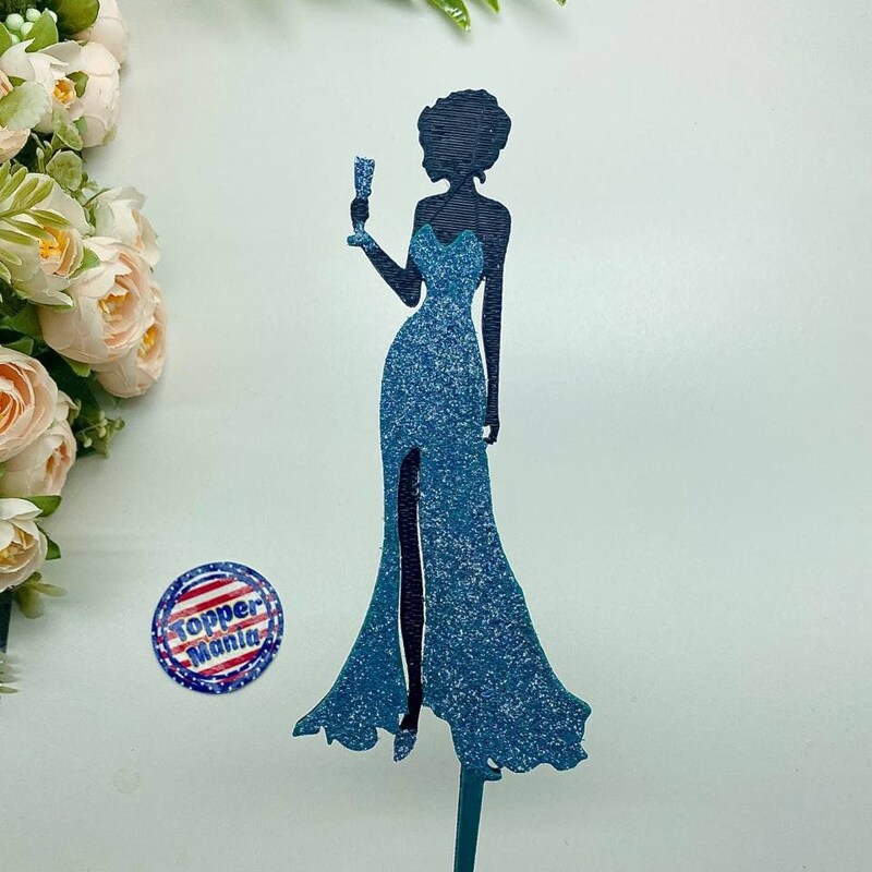 Black Women Cake Topper - Etsy
