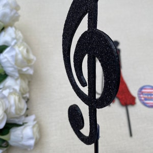 Singer Girl Topper With Microphone Topper Girl With Treble | Etsy