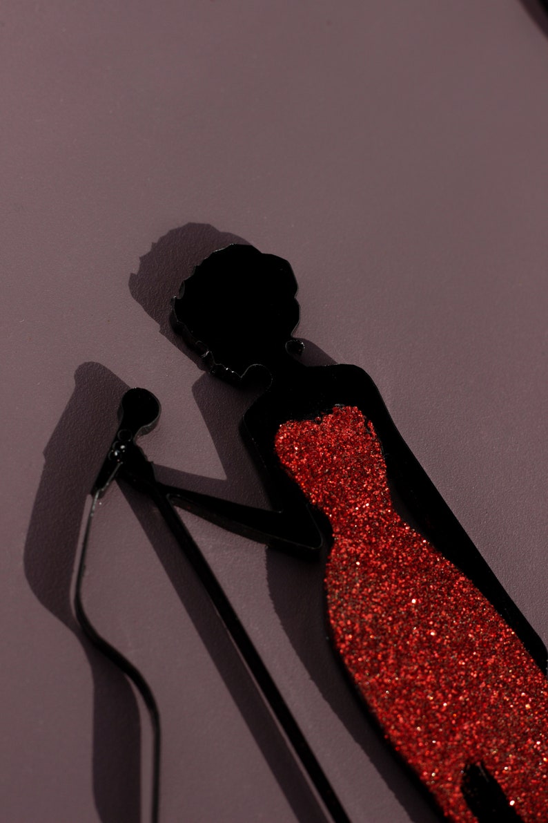 Singer Girl Topper With Microphone Topper Girl With Treble - Etsy