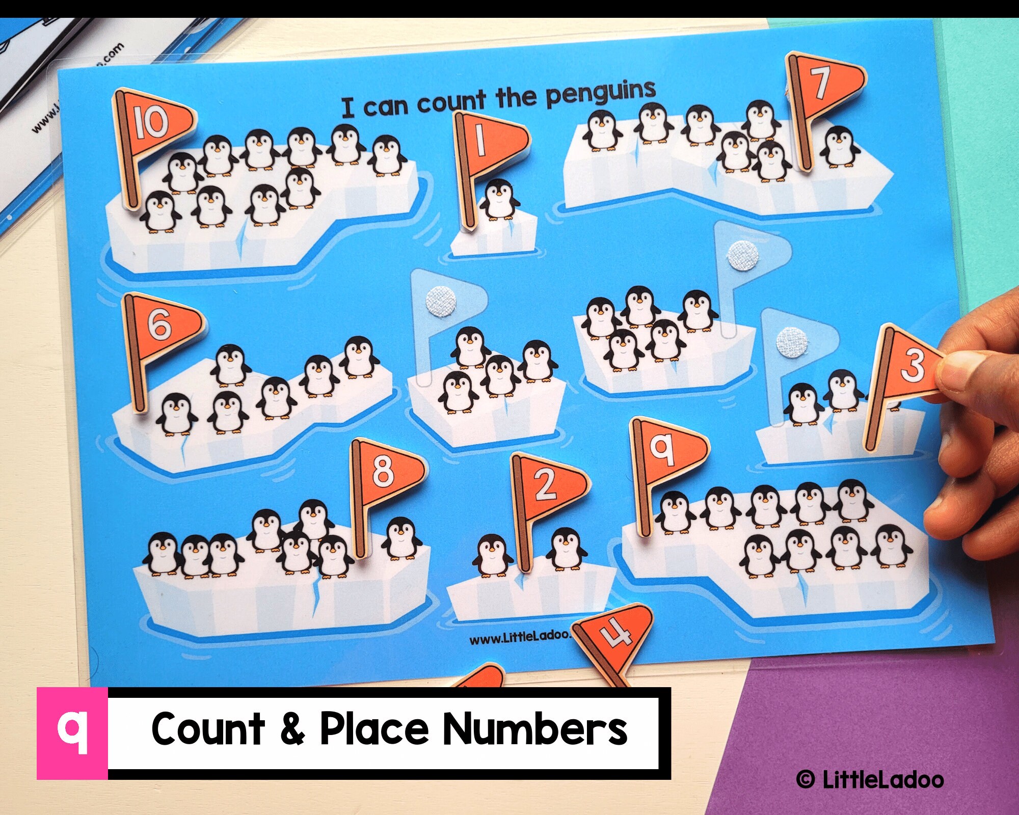 Winter Busy Book Printable, Toddler Learning Binder, Preschool Busy ...