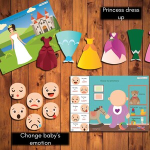 Toddler Busy Book Toddler Learning Binder Learning Folder - Etsy