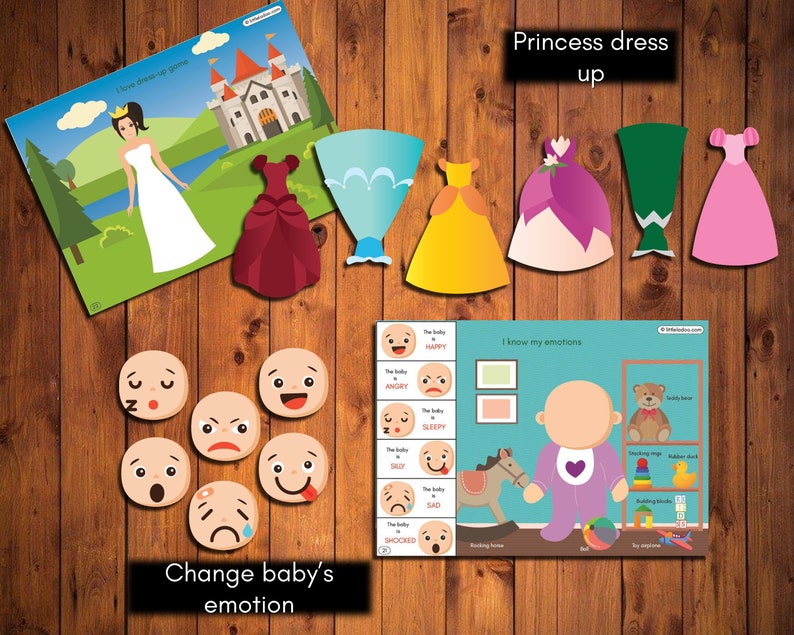 Toddler Busy Book Toddler Learning Binder Learning Folder - Etsy