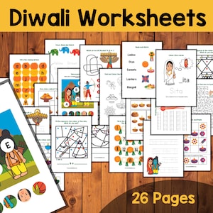 Diwali Activity Pack Printable Diwali Worksheets, Colouring Pages ...