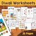 Diwali Activity Pack Printable Diwali Worksheets, Colouring Pages ...