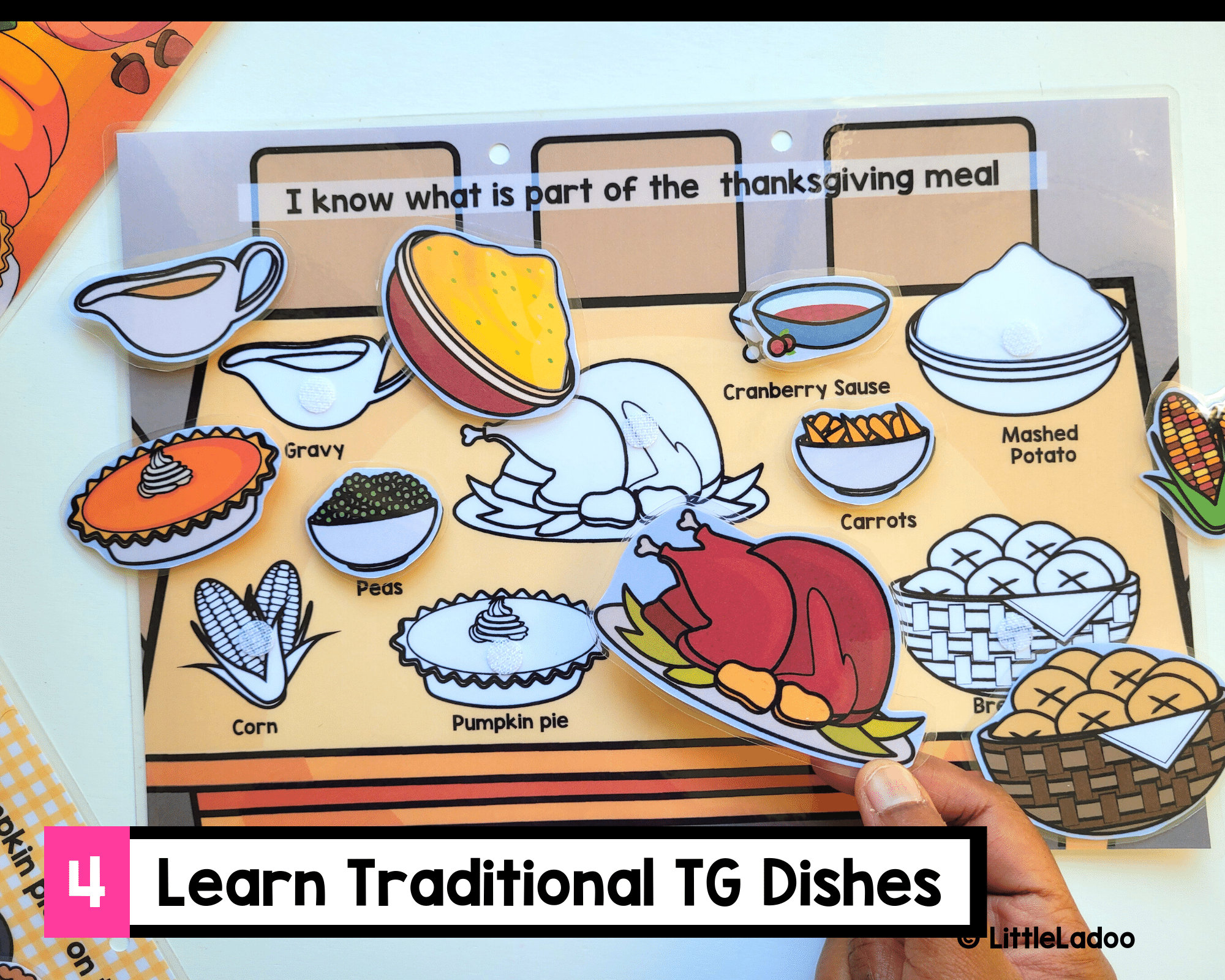 Thanksgiving Busy Book Printable, Learning Binder - Etsy