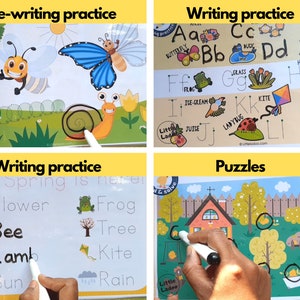 The Mega Spring Activity Book for Pre-schoolers - Preschool Busy Book ...