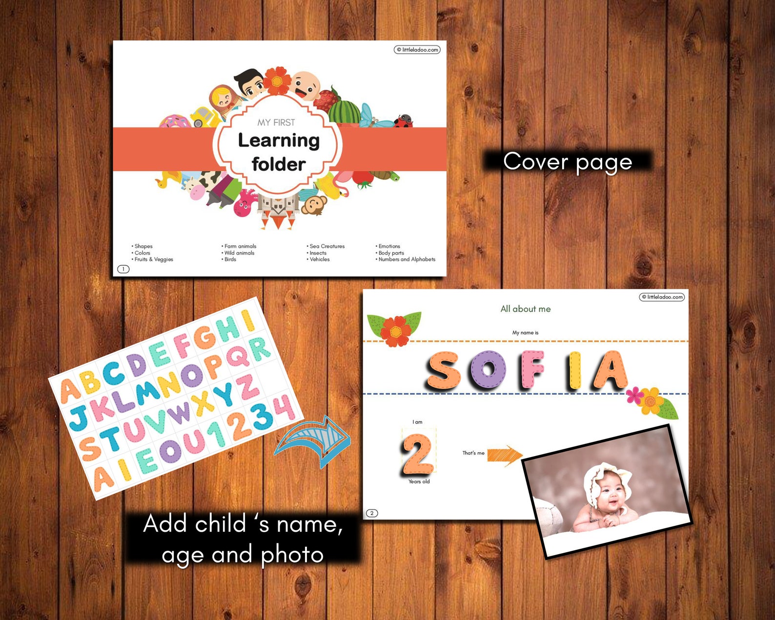 Toddler Busy Book Toddler Learning Binder Learning Folder - Etsy