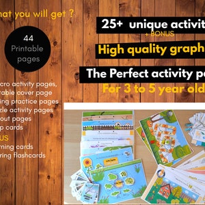 The Mega Spring Activity Book for Pre-schoolers - Preschool Busy Book ...