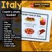 Italy Country Study Booklet Printable, Italy Unit Study Printable - Etsy