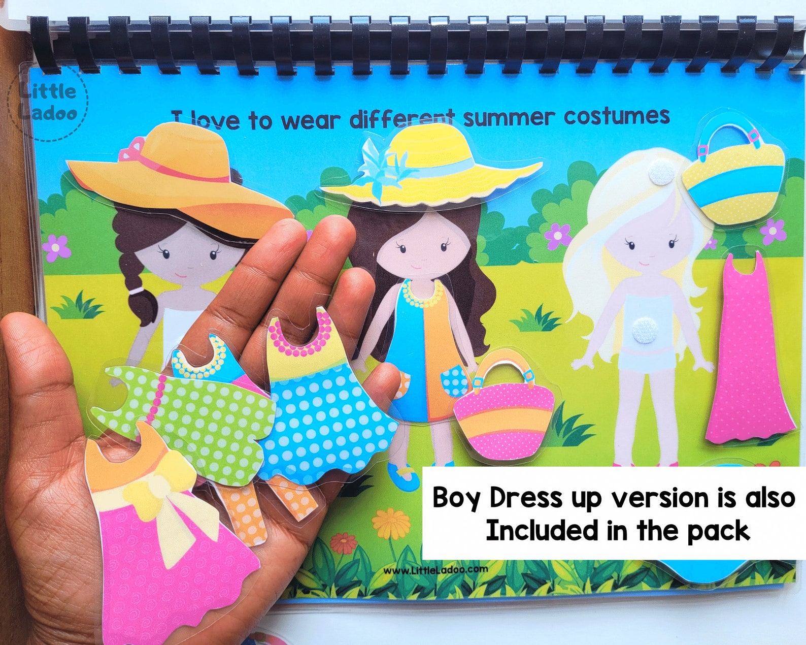 Summer Busy Book Printable, Toddler Learning Binder, Toddler Busy ...