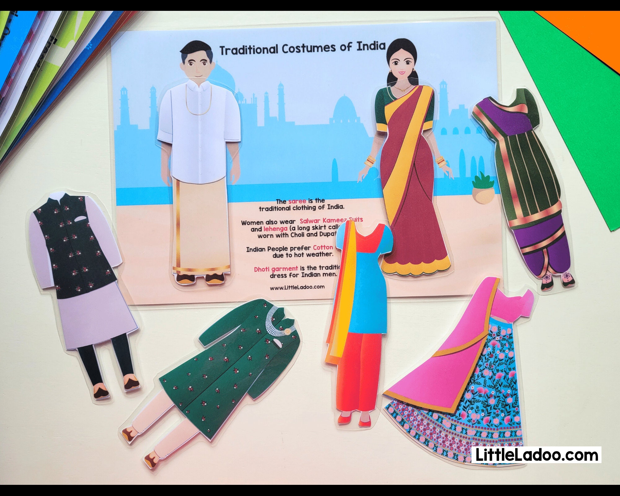 India Busy Book Printable, India Unit Study, India Learning Binder - Etsy