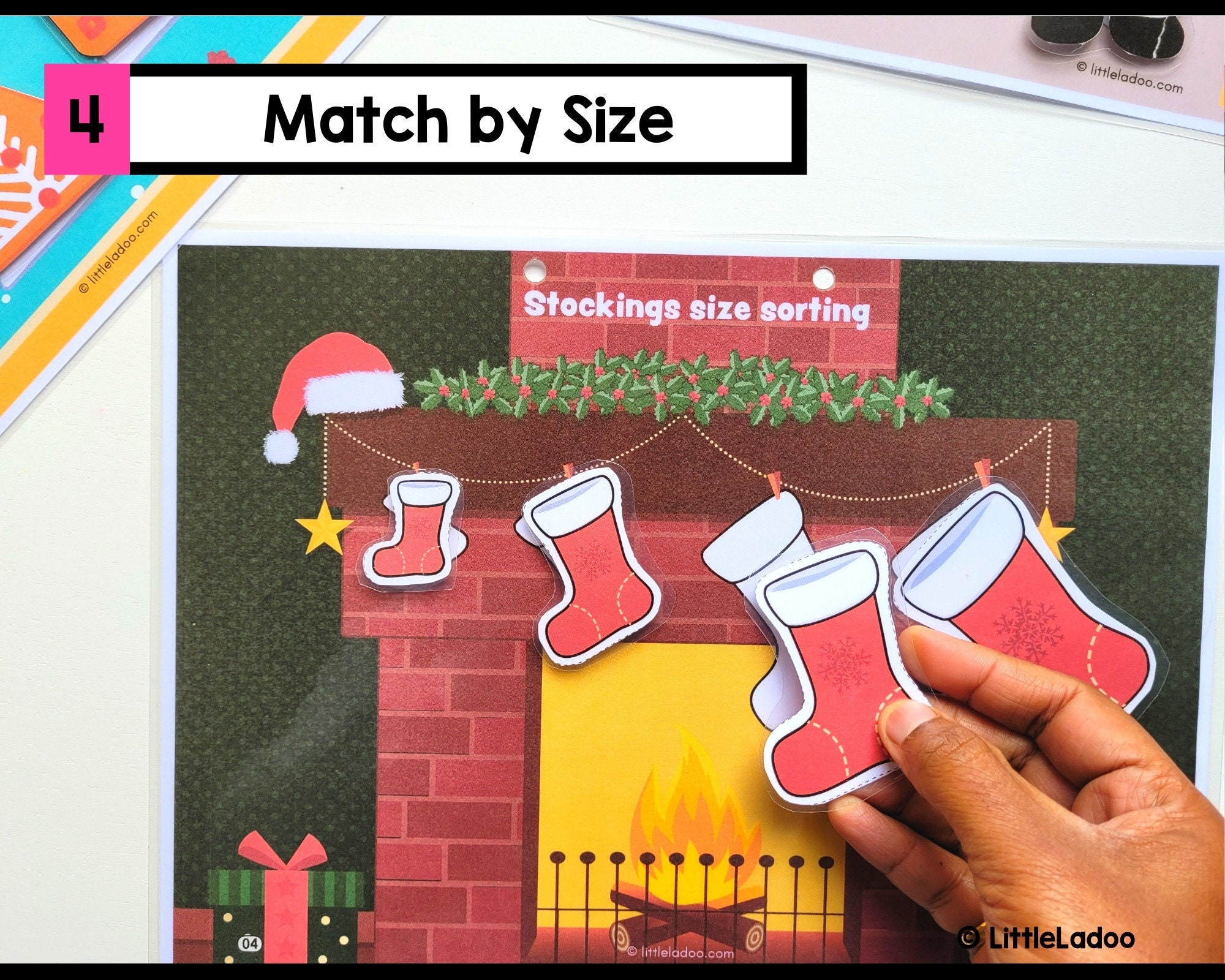 Christmas Busy Book Printable, Activity Binder, Printable Quiet Book ...
