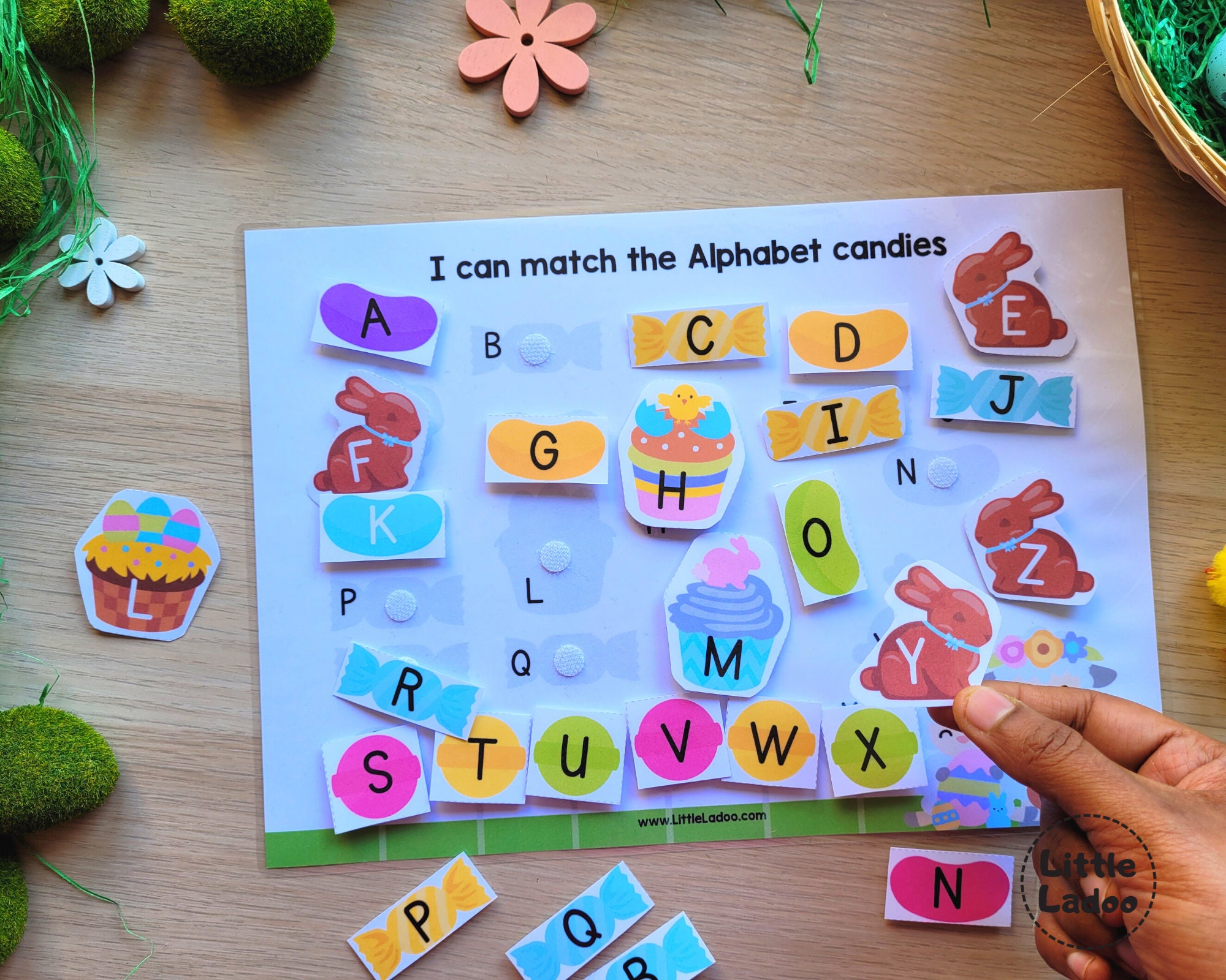 Easter Busy Book Printable, Toddler Learning Activities, Homeschool ...