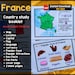France Country Study Booklet Printable, France Unit Study Printable - Etsy