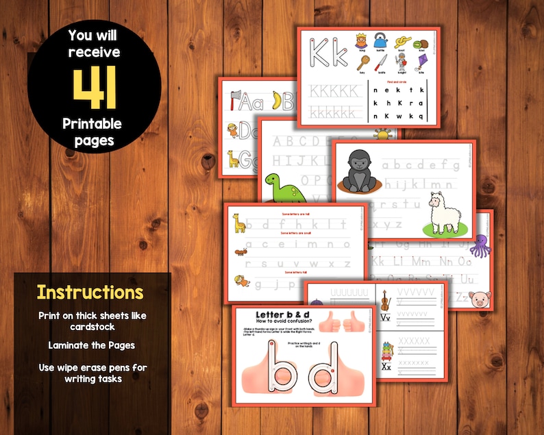 Alphabet Activity Mats Printable Letter Formation Mats - Etsy