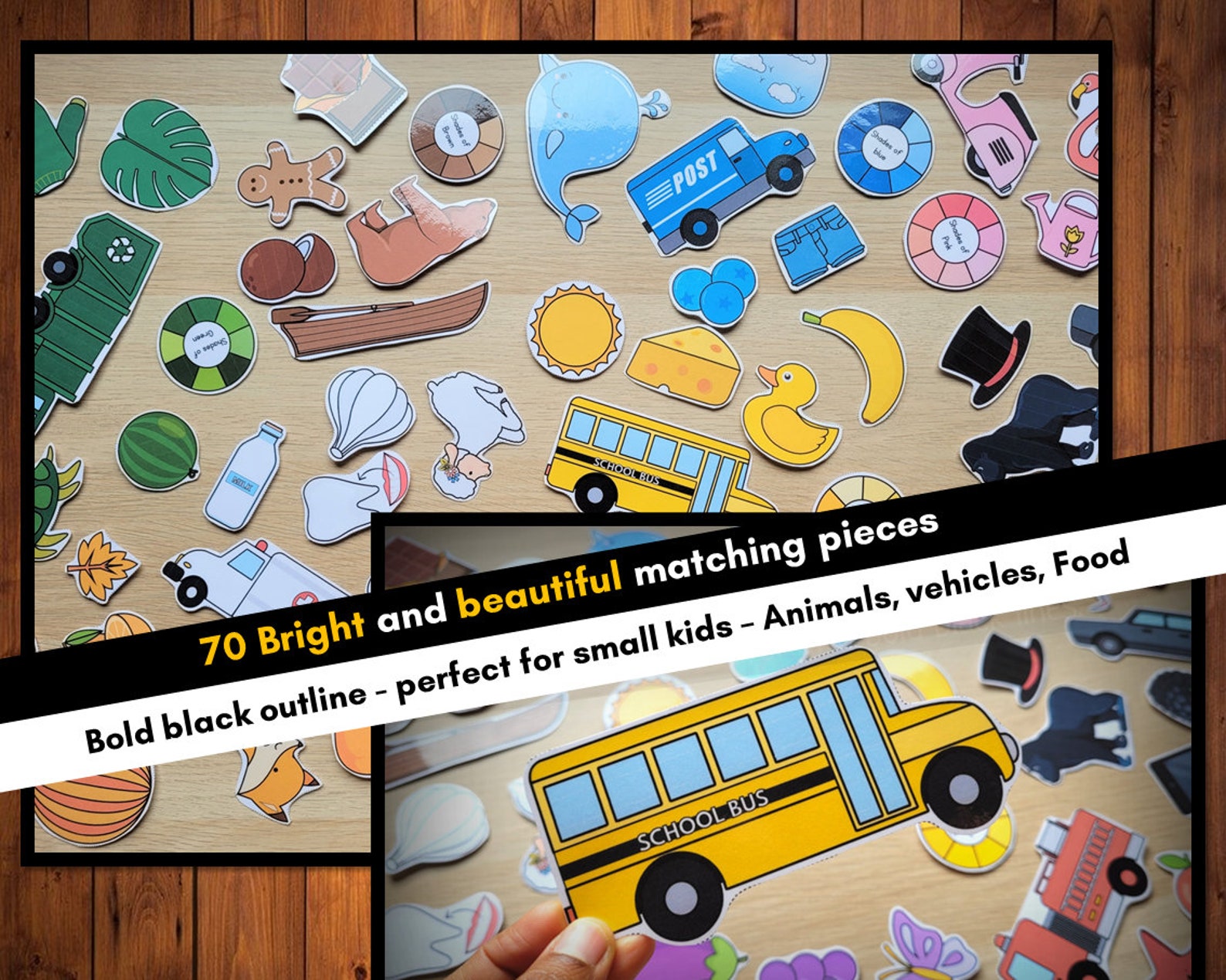 Colours Busy Book Printable Toddler Learning Binder Colour - Etsy