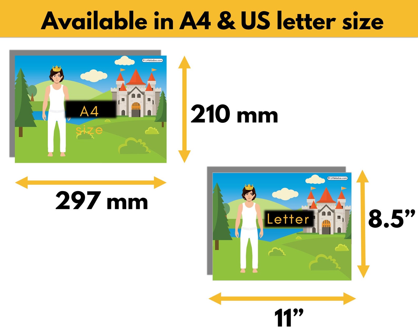 Prince Dress-up Activity Printable With 5 Unique Costumes, Busy Book ...