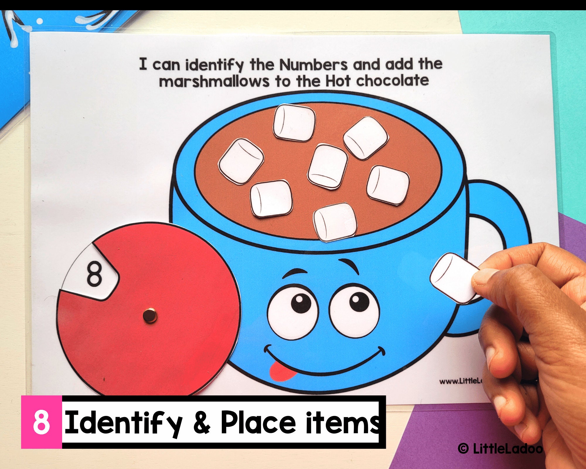 Winter Busy Book Printable, Toddler Learning Binder, Preschool Busy ...