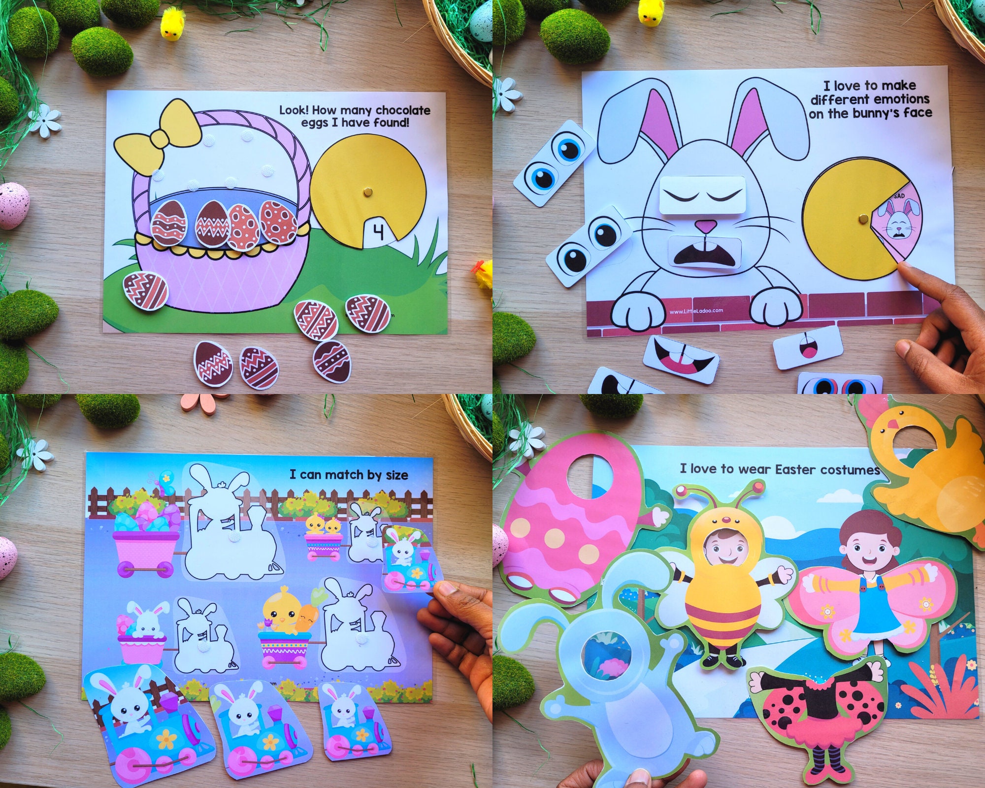 Easter Busy Book Printable Toddler Learning Binder - Etsy