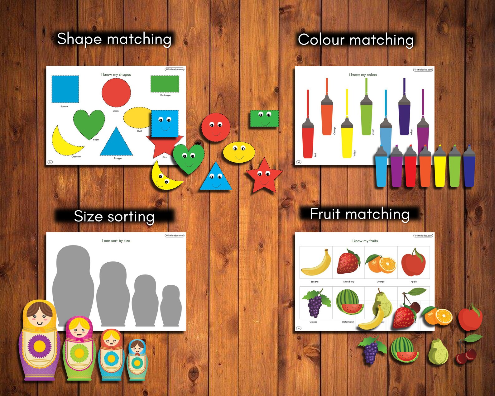 Toddler Busy Book Toddler Learning Binder Learning Folder - Etsy