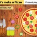 Printable Pizza Set- Make Your Own Pizza and Pretend Play, Pizza ...