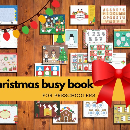 Toddler Busy Book Printable First Learning Binder Printable - Etsy