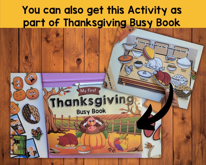 Thanksgiving Dishes Printable, Learn the Traditional Thanksgiving Meal ...