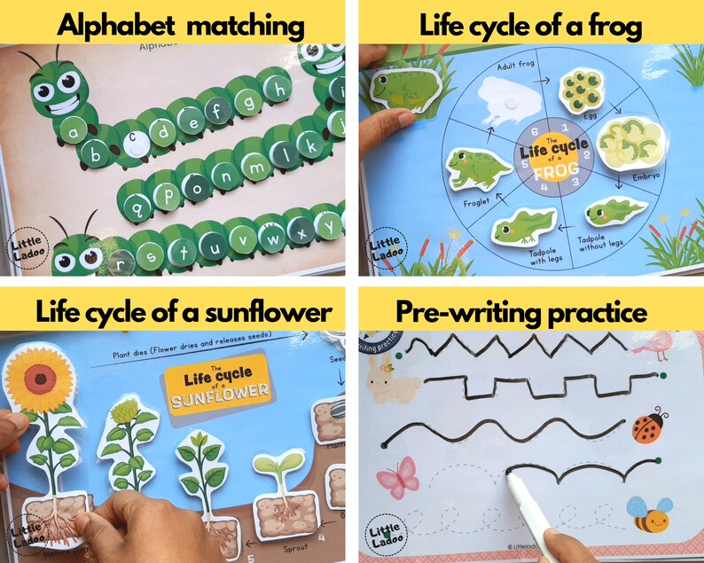 The Mega Spring Activity Book for Pre-schoolers Preschool - Etsy