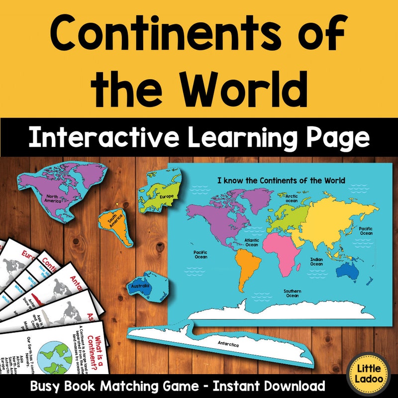 7 Continents Art - Etsy