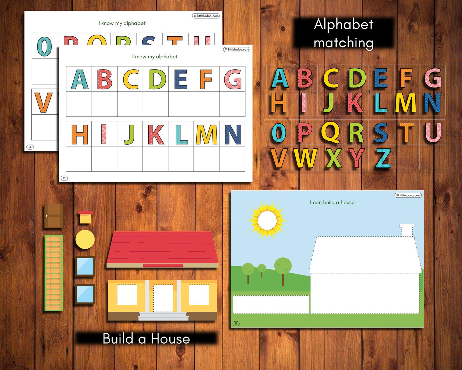 Toddler Busy Book Toddler Learning Binder Learning Folder - Etsy