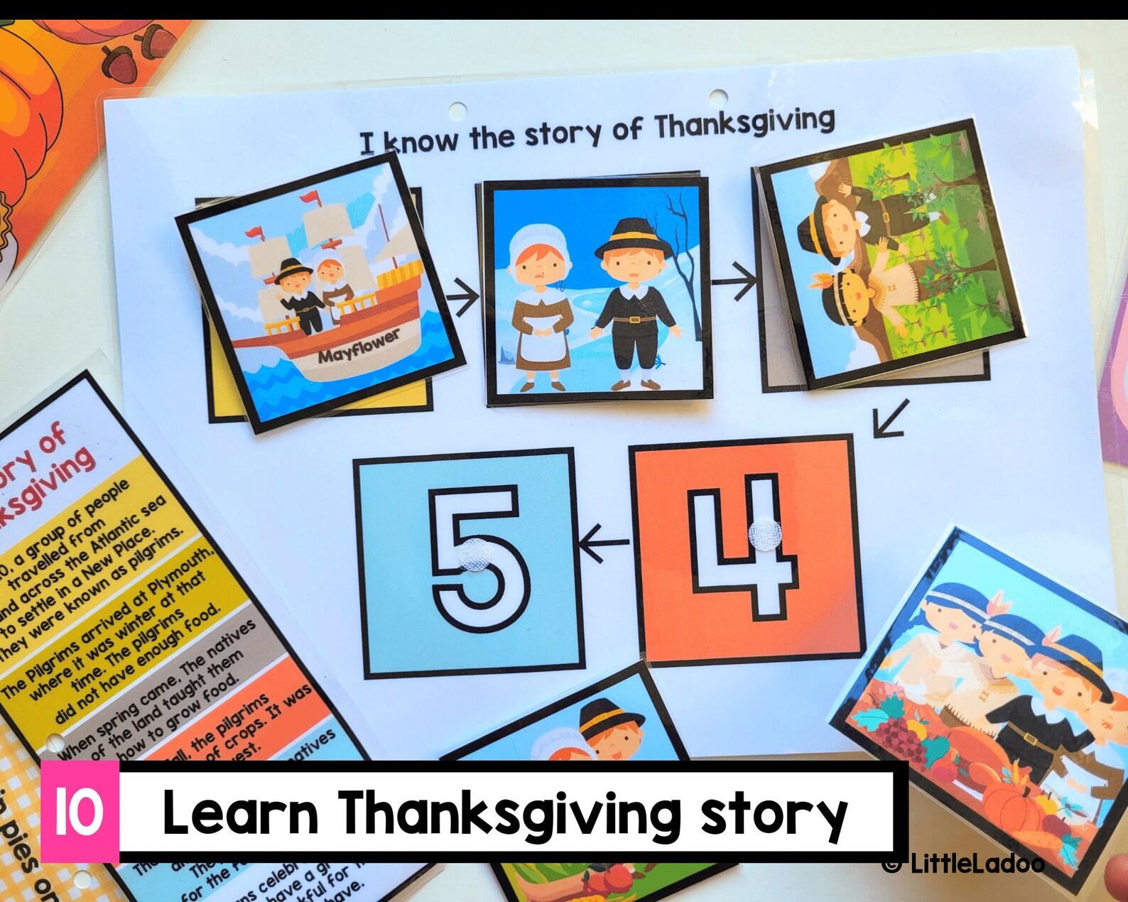Thanksgiving Busy Book Printable Learning Binder - Etsy