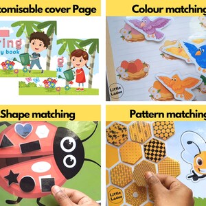 The Mega Spring Activity Book for Pre-schoolers - Preschool Busy Book ...