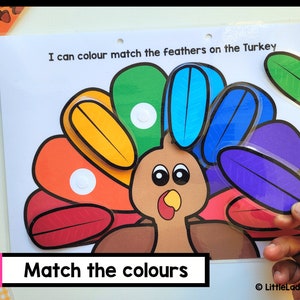 Thanksgiving Busy Book Printable, Learning Binder - Etsy