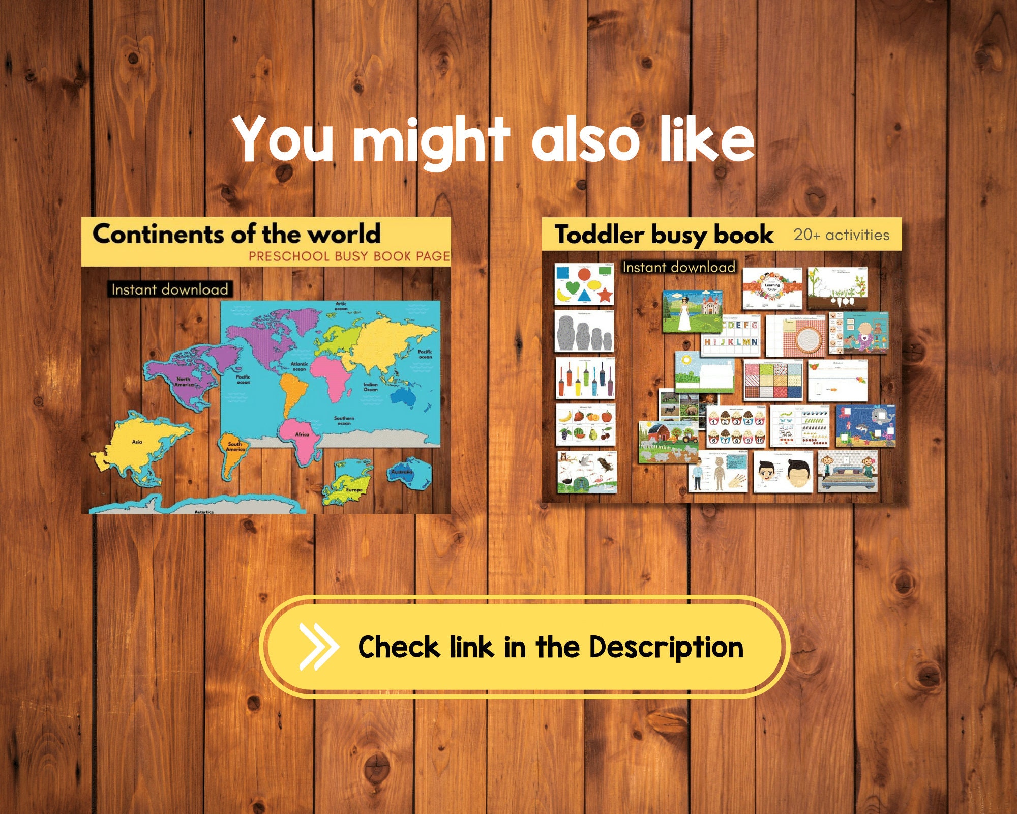 Summer Busy Book Printable, Toddler Learning Binder, Toddler Busy ...