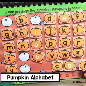 Fall Busy Book Printable, Learning Binder, Fall Activities Learning ...