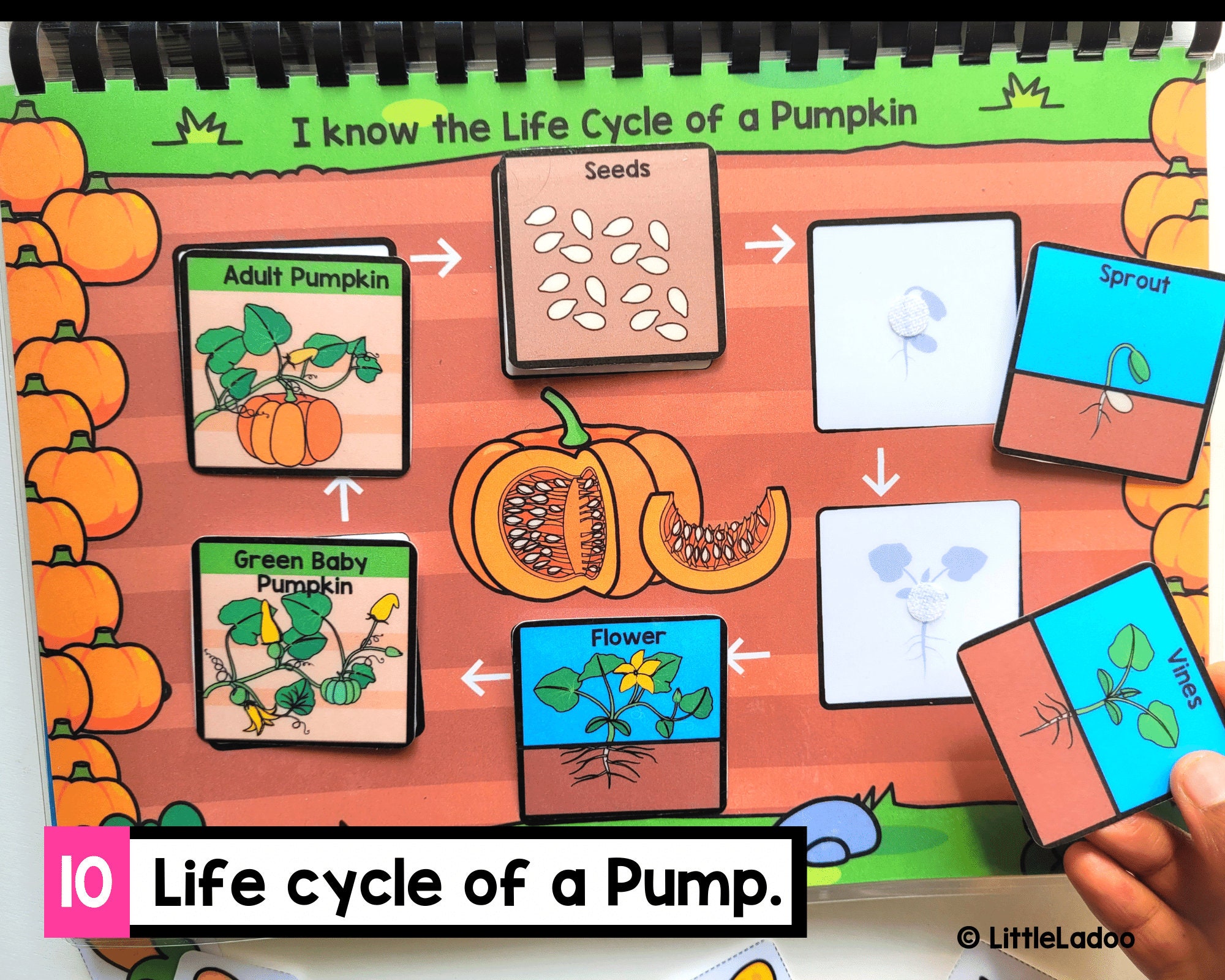 Fall Busy Book Printable Learning Binder Fall Activities - Etsy