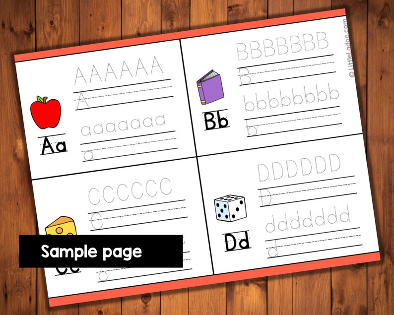 Alphabet Activity Mats Printable Letter Formation Mats - Etsy