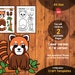 Red Panda Cut and Paste Craft Template Printable - Etsy